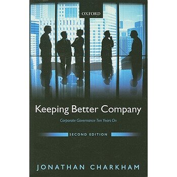 【】Keeping Better Company: Corporat