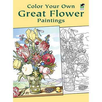 【】Color Your Own Great Flower