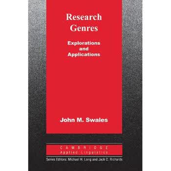 Research Genres: Explorations and Applicatio...