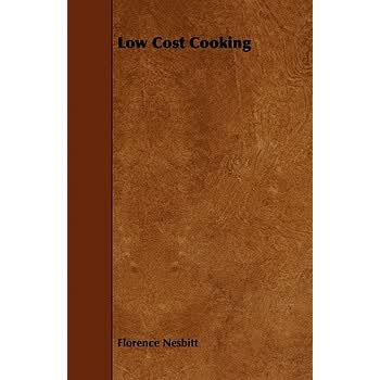 【】Low Cost Cooking