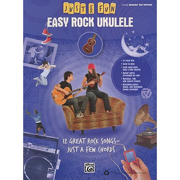 【】Easy Rock Ukulele: 12 Great Rock