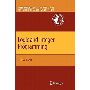 【】Logic and Integer Programming