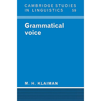 【】Grammatical Voice