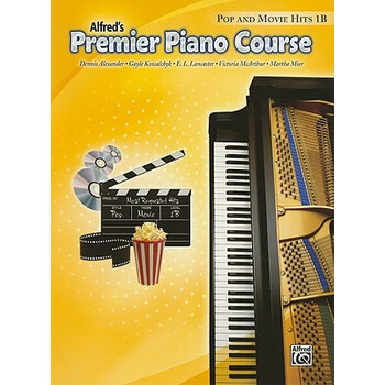 【】Premier Piano Course: Pop and Movie Hits