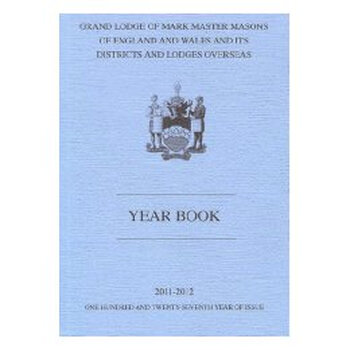 【】Mark Master Masons Yearbook 2012