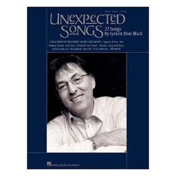 【】Unexpected Songs: 22 Songs by Lyricist