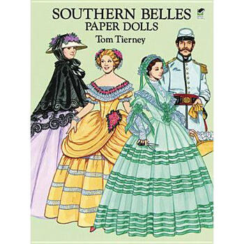 Southern Belles Paper Dolls in Full Colour