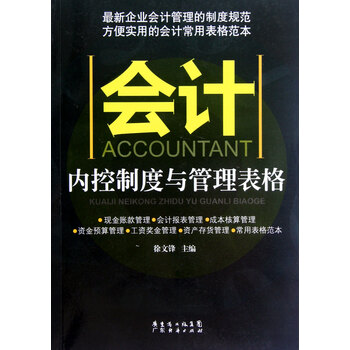 会计内控制度与管理表格