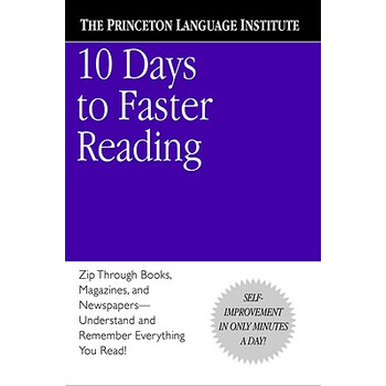 【】10 Days to Faster Reading