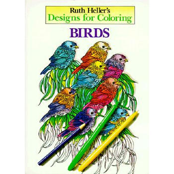 【】Designs for Coloring: Birds
