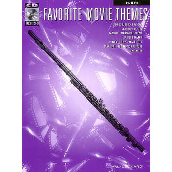 【】Favorite Movie Themes: Flute [With CD