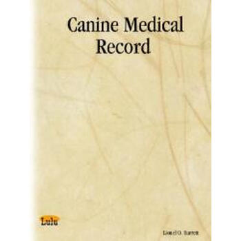 【】Canine Medical Record