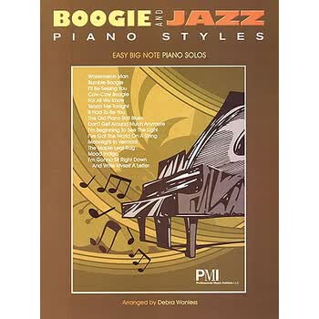 【】Boogie and Jazz Piano Styles: Easy Big