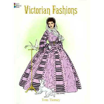 【】Victorian Fashions Coloring Book