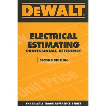 【】DeWALT Electrical Estimating: