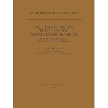 Old Babylonian Texts in the Ashmolean Museum...
