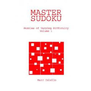 【】Master Sudoku: Puzzles of Varying