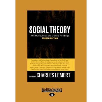 【】Social Theory (Large Print 16pt)