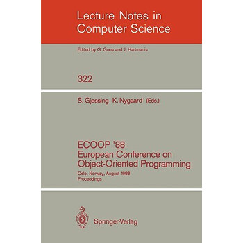 【】Ecoop '88 European Conference on