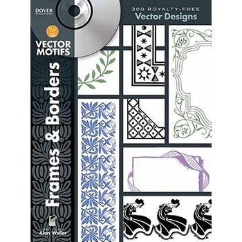 【】Frames and Borders Vector Motifs