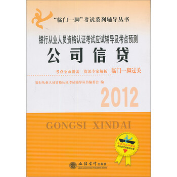  银行从业人员资格认证考试应试辅导及考点预测 公司信贷9787542932709