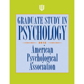 【】Graduate Study in Psychology