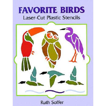 【】Favorite Birds Laser-Cut Pla