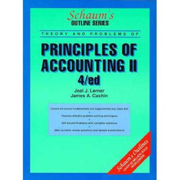 Schaum's Outline of Principles of Accounting II