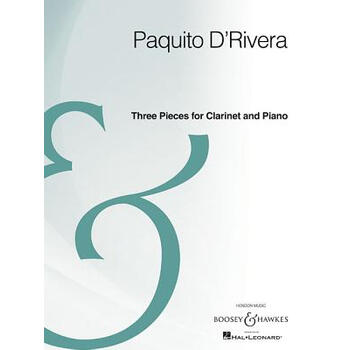 【】Three Pieces for Clarinet and Piano: