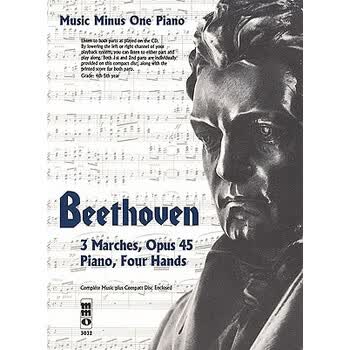 【】Beethoven: Three Marches, Opus 45: Piano
