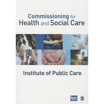 Commissioning for Health and Social Care