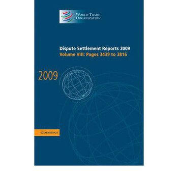 Dispute Settlement Reports 2009: Volume 8, P...