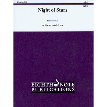 【】Night of Stars Clarinet/Keyboard