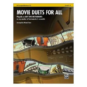 【】Movie Duets for All: Bb Trumpet/Baritone