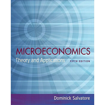 【】Microeconomics: Theory and