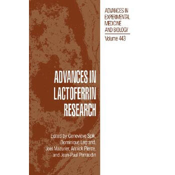 【】Advances in Lactoferrin Research