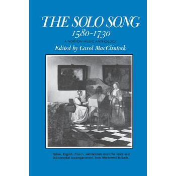 【】The Solo Song: 1580-1730