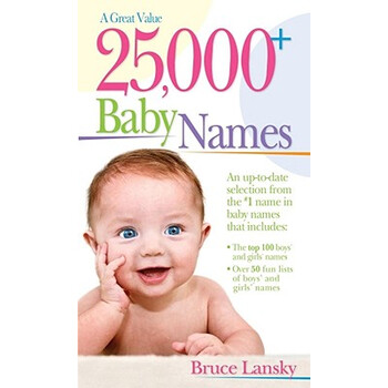 【】25,000 Baby Names