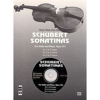 【】Schubert Sonatinas: Violin [With CD