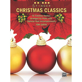【】5 Finger Christmas Classics: 15 Timeless