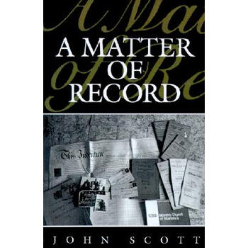 【】A Matter Of Record
