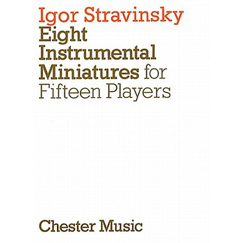【】Eight Instrumental Miniatures
