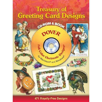 Treasury of Greeting Card Designs CD-ROM and...