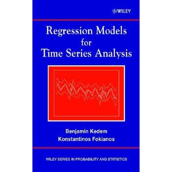 【】Regression Models For Time Serie