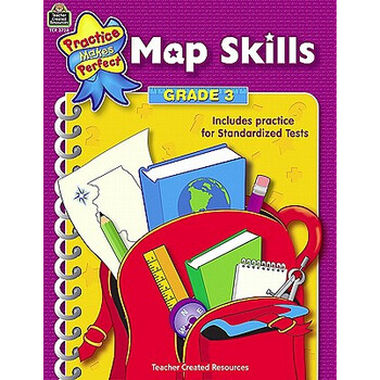 【】Map Skills, Grade 3