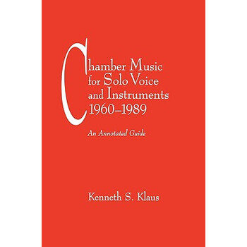 【】Chamber Music for Solo Voice &