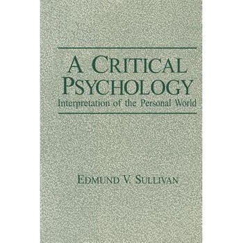 A Critical Psychology: Interpretation of the...