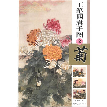 工笔四君子图：菊