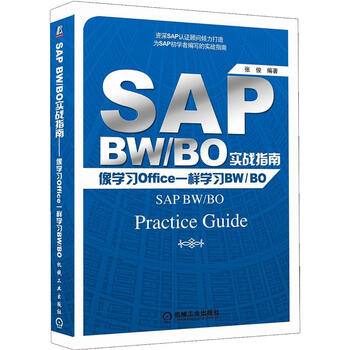 SAP BW/BO实战指南—像学习Office一样学习BW/BO