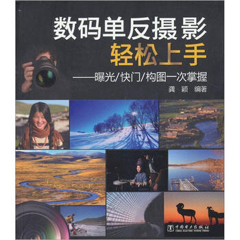 正版书籍 数码单反摄影轻松上手/曝光快门/构图一次掌握9787512330245